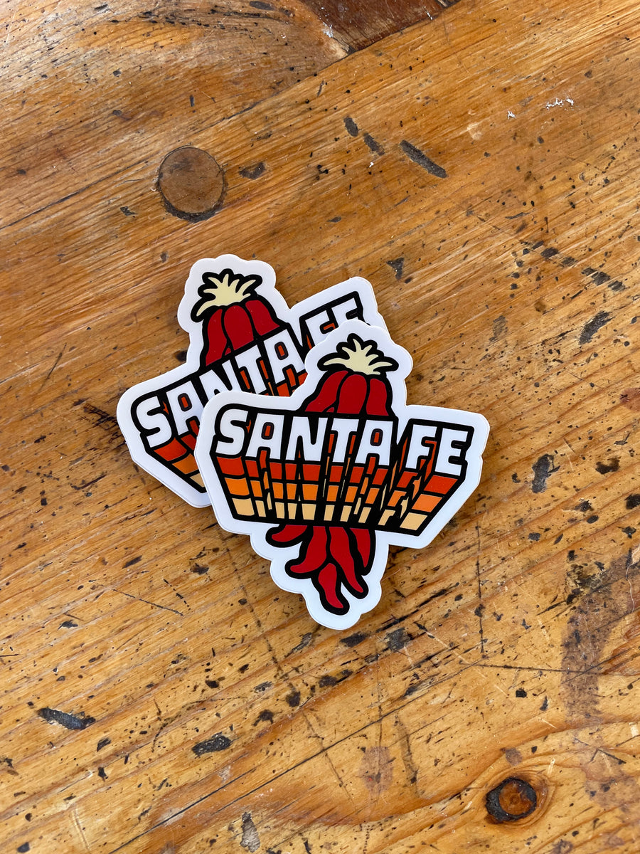 Santa Fe Sticker – rabbitbrush
